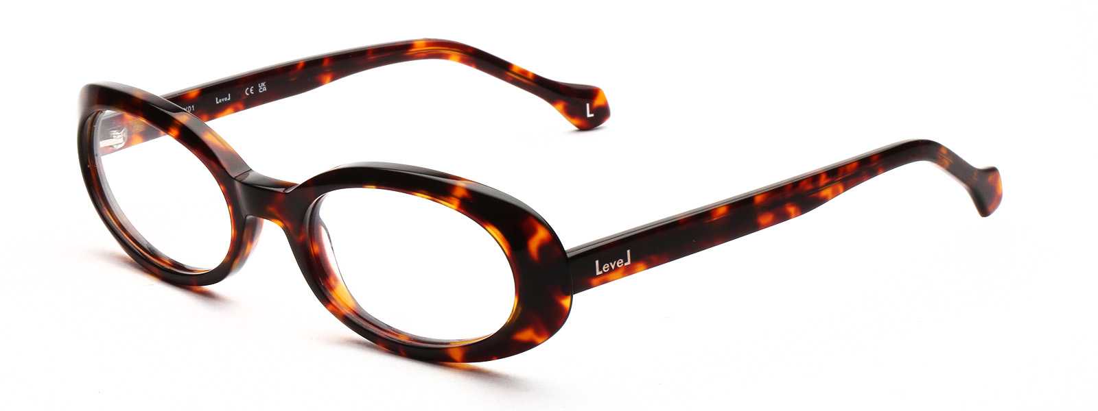 Lunettes de vue LEVEL LE 2607 SUNSET ECAI 53/19 Femme Ecaille Ovale ...